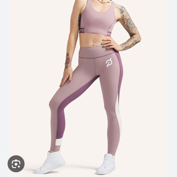 Peloton | Pants & Jumpsuits | New In Bag Peloton Color Block Leggings ...